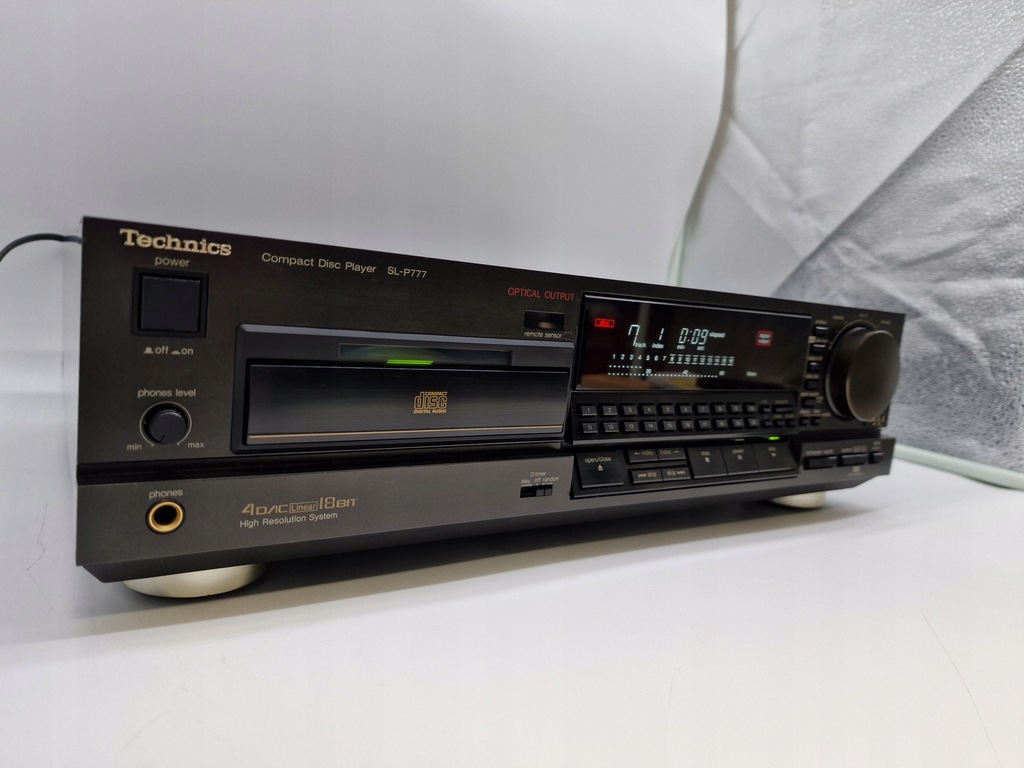 Technics SL-P777 Odtwarzacz CD TOP LASER WARTO !!! - 12339079532 - oficjalne archiwum Allegro