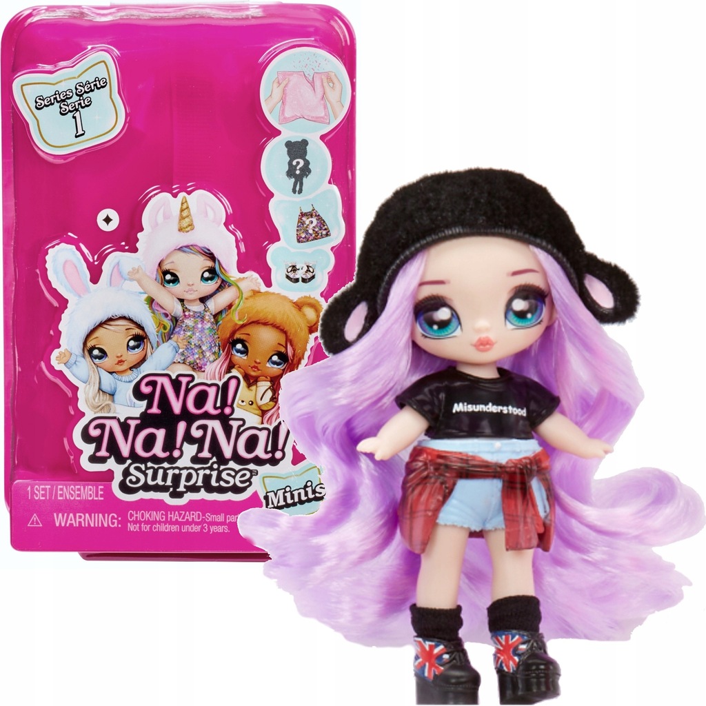 NANANA SURPRISE MINIS LALKA MINNA MOODY S1 - 13304932904 - oficjalne archiwum Allegro