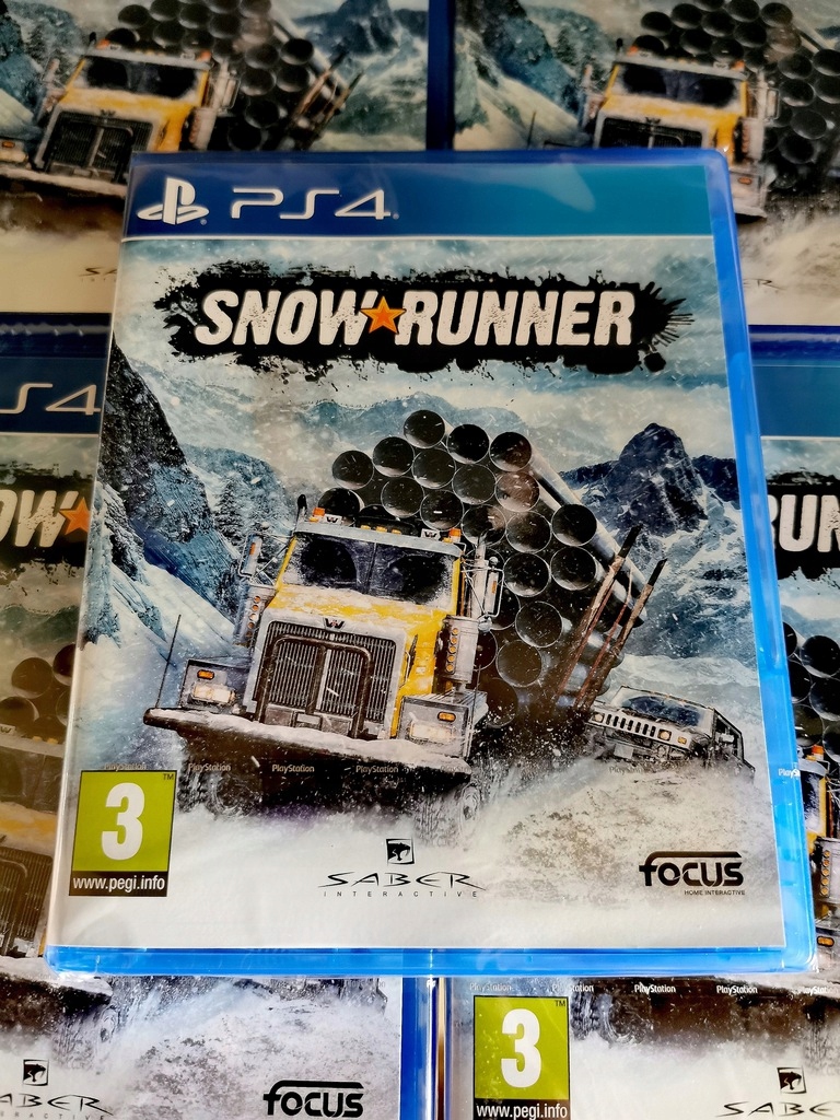 SNOWRUNNER SNOW RUNNER PS4 NOWA PO POLSKU - 12576243566 - oficjalne ...