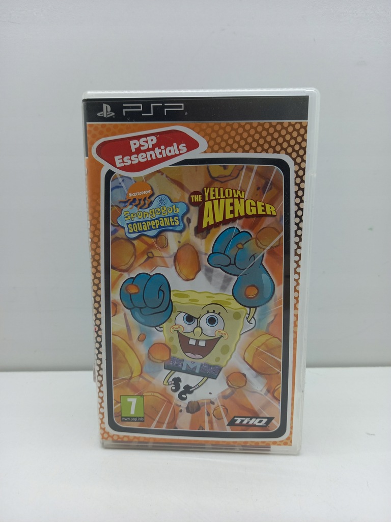 SpongeBob Squarepants: The Yellow Avenger PSP - 12620725023 - oficjalne ...