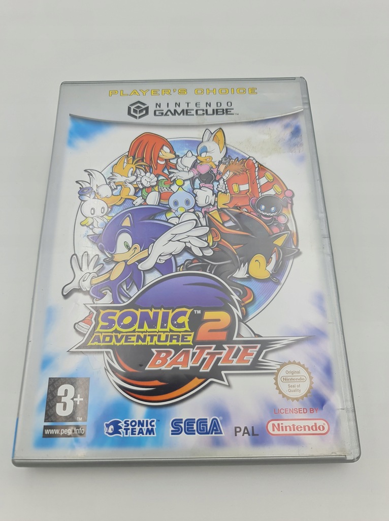 NINTENDO GAMECUBE SONIC ADVENTURE 2 BATTLE - 12816187290 - oficjalne ...