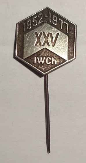 PRZYPINKA ODZNAKA ZNACZEK XXV LAT IWCH ŁÓDŹ - 12548443992 - oficjalne ...