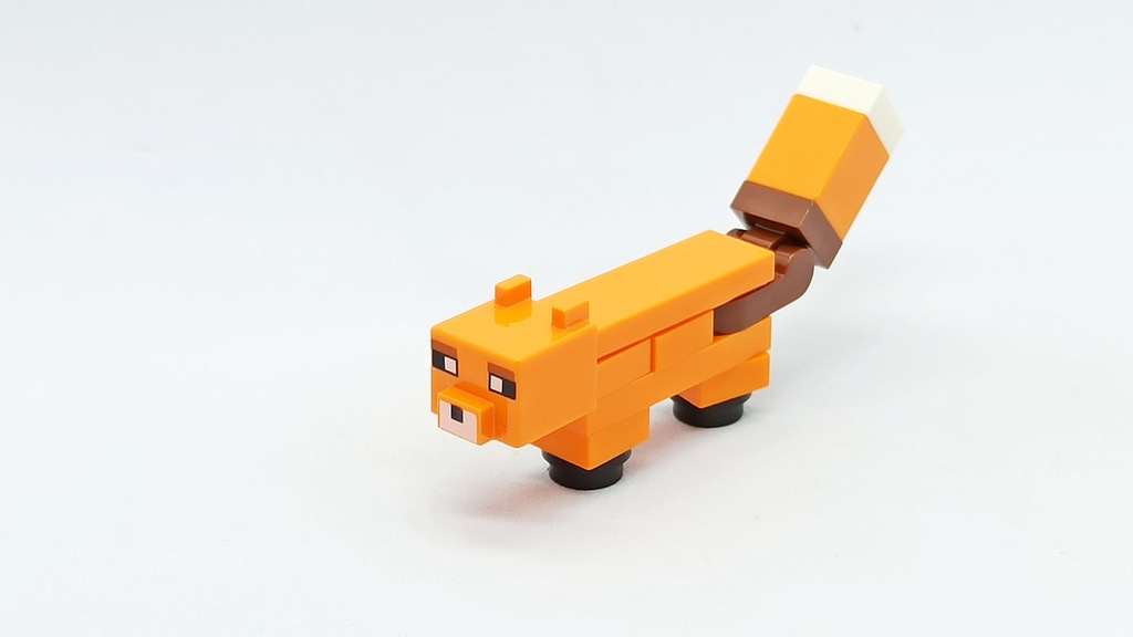 Figurka Lego Minecraft lis fox - 11771191078 - oficjalne archiwum Allegro