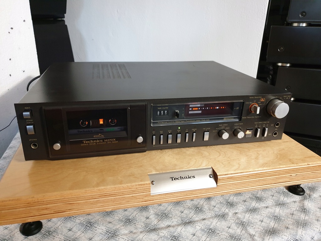 Magnetofon Technics RS-M270X Top okaz. Warto. - 8437032094 - oficjalne archiwum Allegro