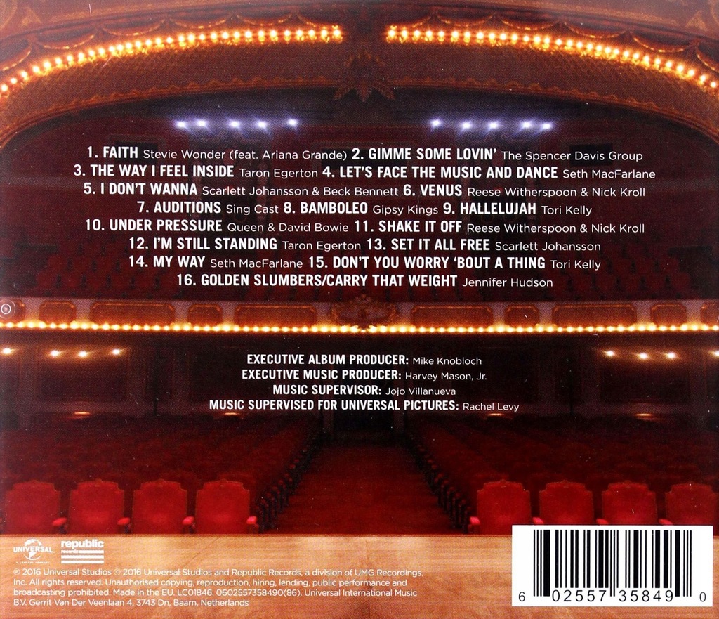 Купить Sing Soundtrack (PL) (CD): отзывы, фото и характеристики на ...