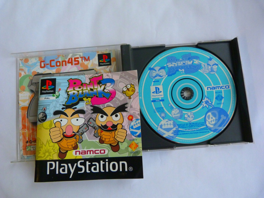 POINT BLANK 3 PSX PS1 PLAYSTATION 1 - 7736823593 - oficjalne archiwum ...
