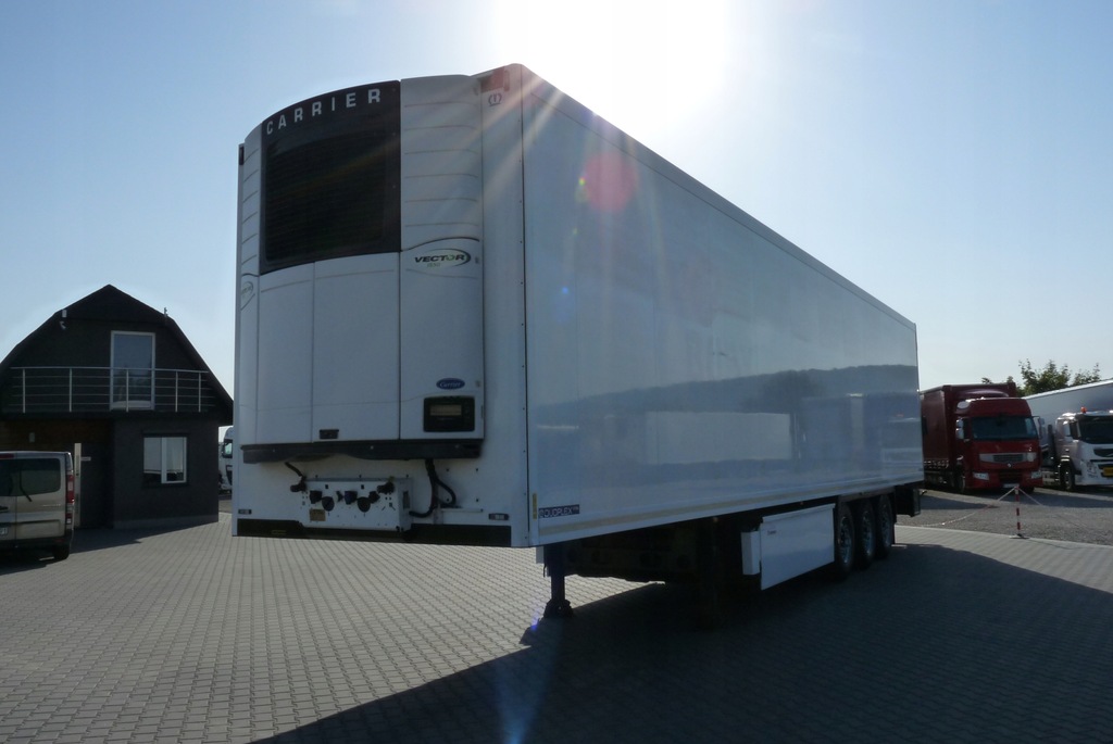 Krone CHŁODNIA / OŚ PODNOSZONA/CARRIER VECTOR 1550 - 12550993899 - oficjalne archiwum Allegro