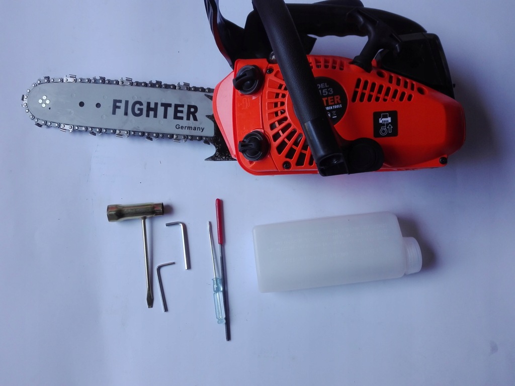 PIŁA SPALINOWA PIŁA ŁAŃCUCHOWA GAŁĘZIÓWKA FIGHTER - 9112886046 - oficjalne archiwum Allegro