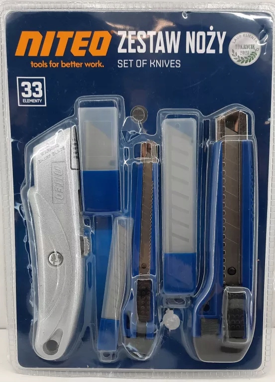 ZESTAW NOŻY NITEO - 12893769889 - oficjalne archiwum Allegro