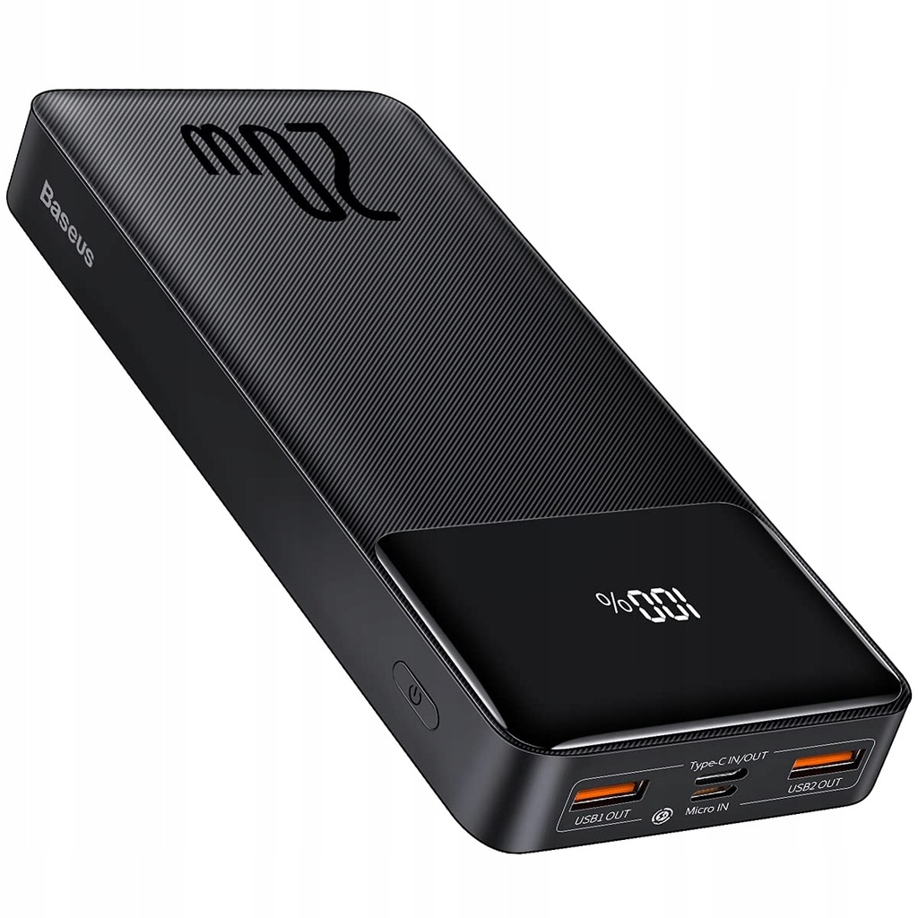 Baseus Power Bank 20000mAh, PD 20W USB C - 13640458320 - oficjalne archiwum Allegro