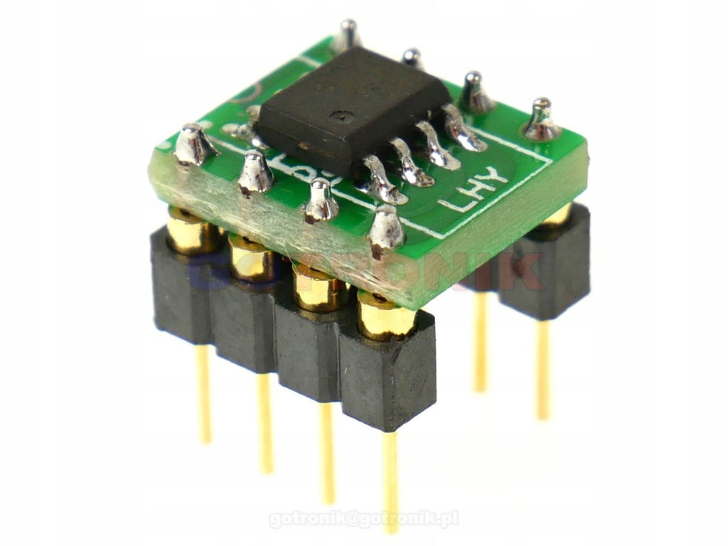 Moduł 2 wzmacniaczy operacyjnych OPA627 Dual opamp - 10506966462 ...