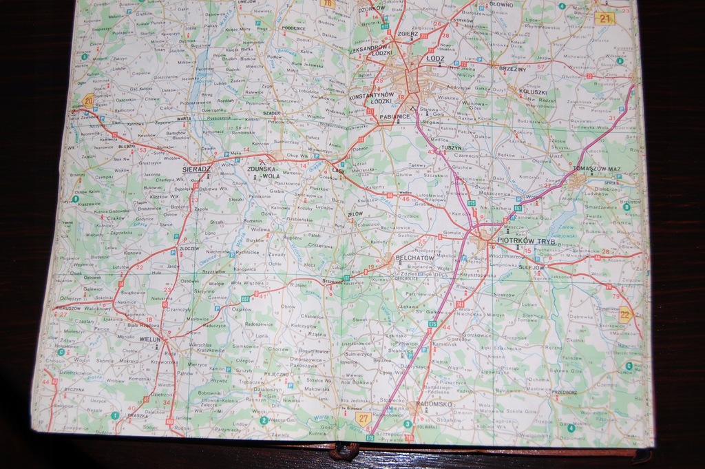 Atlas Drogowy Polski.Mapy-Oryginał PRL - 12239428313 - oficjalne ...