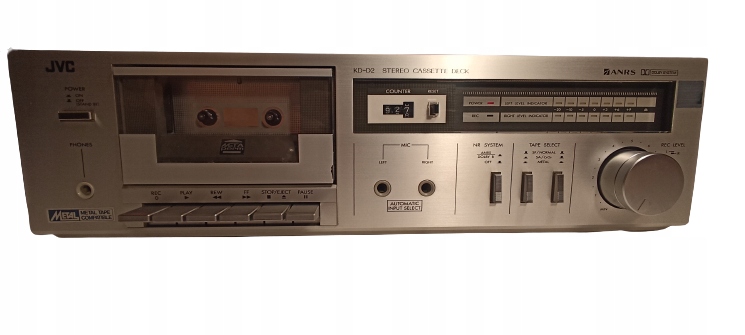 Magnetofon deck hi-fi ''JVC KD-D2'' - 14241917389 - oficjalne archiwum Allegro