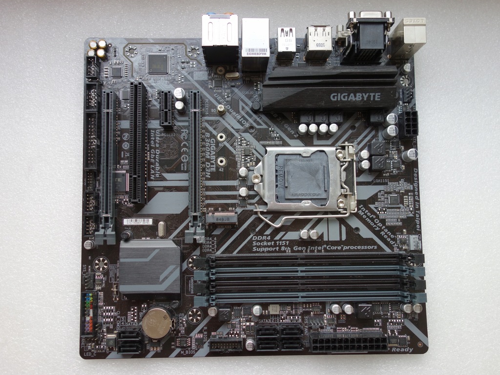 Gigabyte B360M D3H - M.2 - Coffee Lake - LGA1151 - 13670960107 ...
