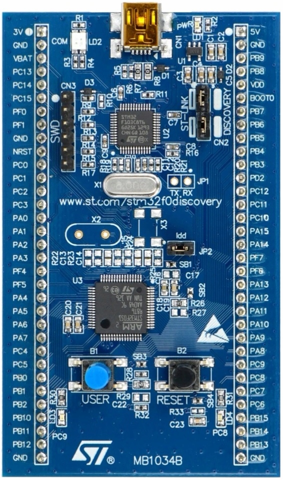 STM32F0DISCOVERY – STM32F051R8T6 DISCOVERY - 13357559337 - oficjalne ...