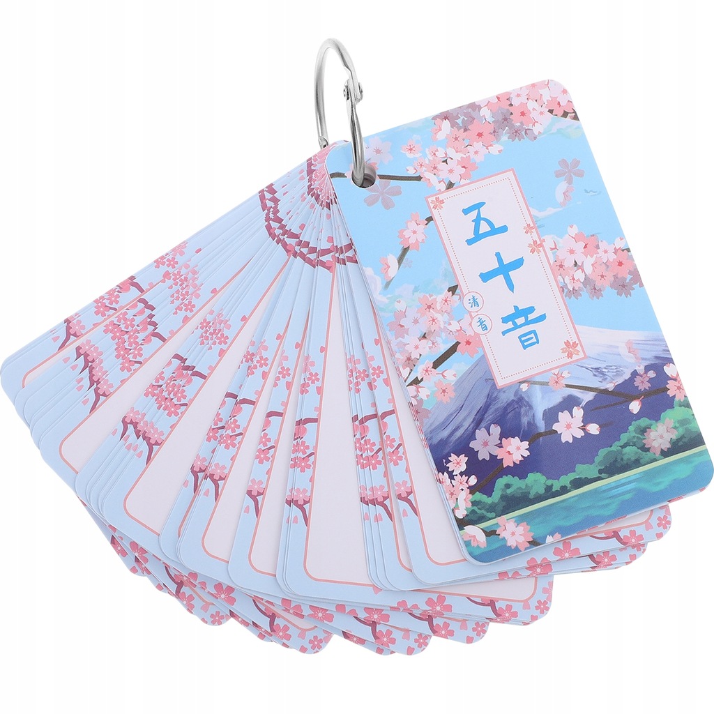 HIRAGANA FLASH CARDS JAPANESE LEARNING CARDS CHILD LETTER CARD ...