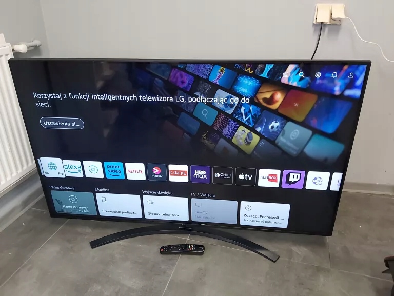 TELEWIZOR LG 55UP81003LR - 13337061549 - oficjalne archiwum Allegro