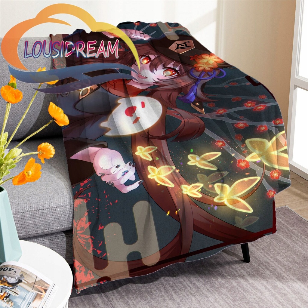 koc Gra animowana koc Genshin Impact Series flane - 13023520149 ...