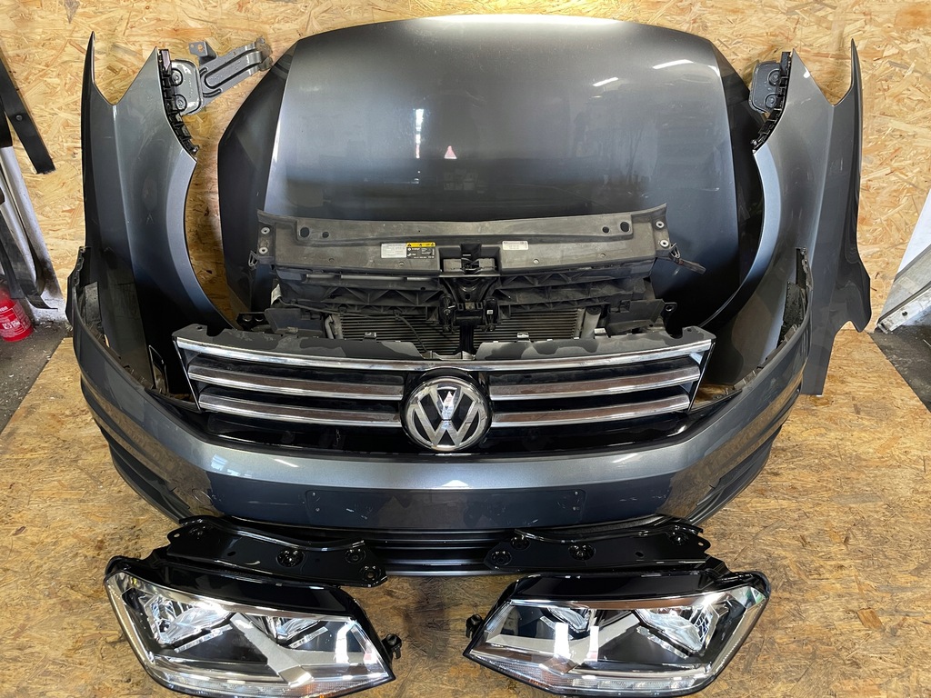 VW CADDY IV 2k5 KOMPLETNY PRZÓD ZDERZAK MASKA LAMPY PAS BŁOTNIK LR7H - 15434705560 - oficjalne ...