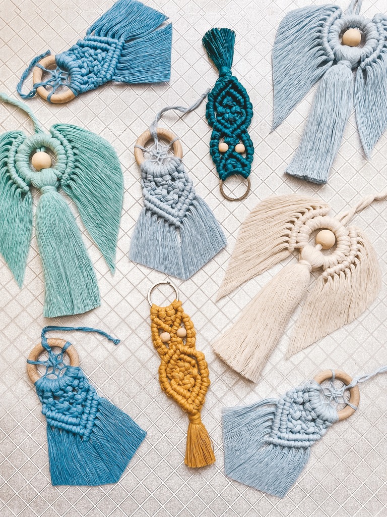 Brelok sowa breloczek makrama brylok prezent - 13873672059 - oficjalne archiwum Allegro