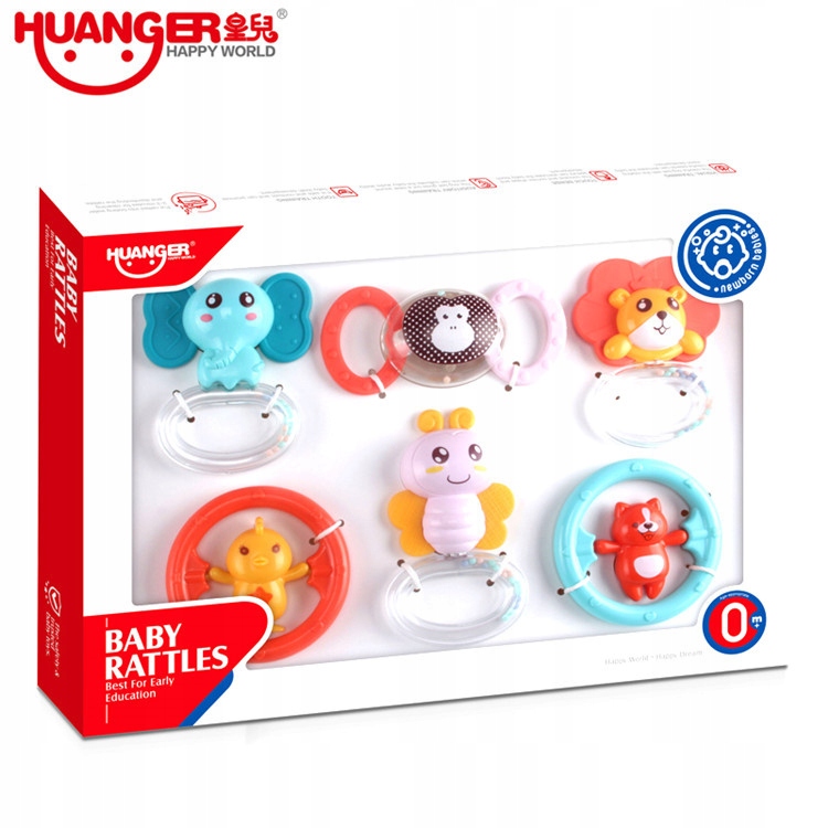 ZESTAW GRZECHOTEK GRYZAKÓW HUANGER 6 szt - 11833528881 - oficjalne archiwum Allegro