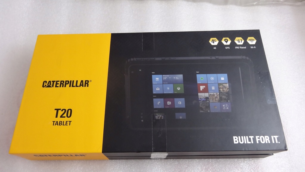TABLET Cat Caterpillar T20 czarny LTE 2/64GB FV23 - 8333928537 ...