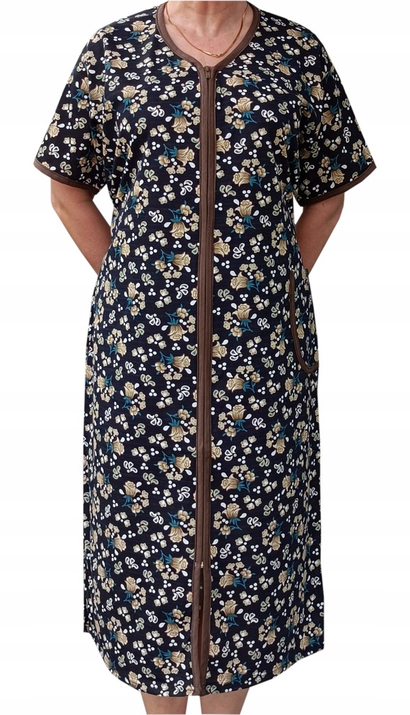 Podomka na zamek szlafrok krótki ręk 9/XXL Sent26 - 13502536812 ...