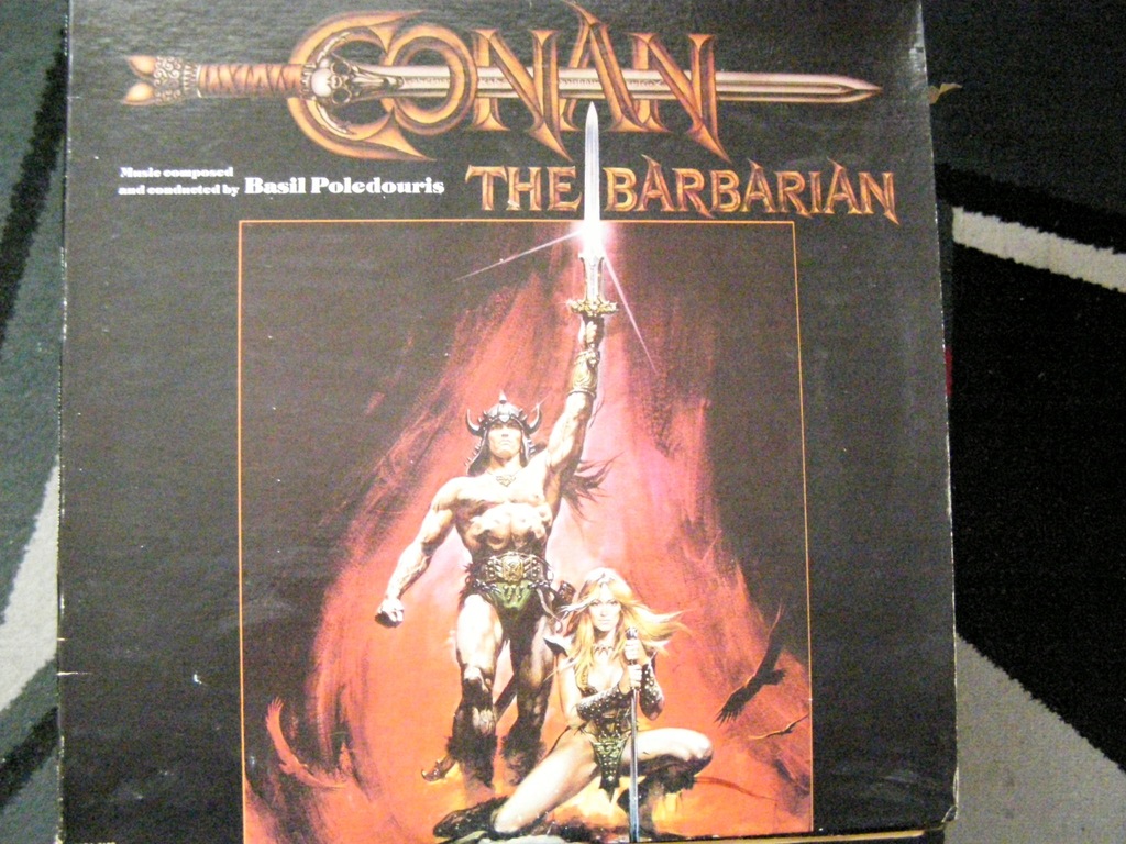 Conan the barbarian -soundtrack EX- UNIKAT!!! USA - 14899455405 ...