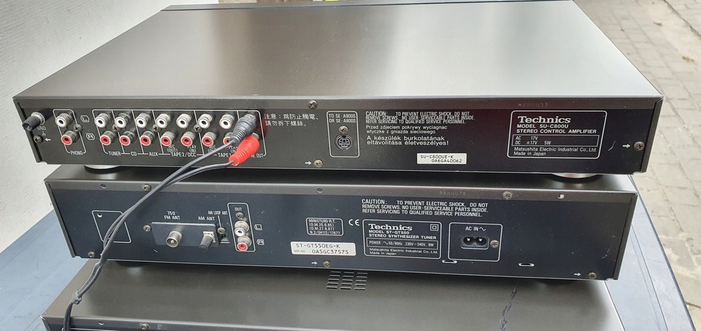 technics SE-A900S + SU-C800U + ST-GT550 - 12454221325 - oficjalne archiwum Allegro