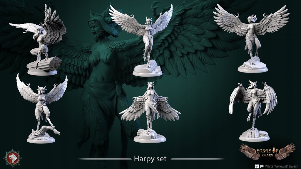 Harpy - Figurka / RPG / DnD / 12k - 14144386731 - oficjalne archiwum ...
