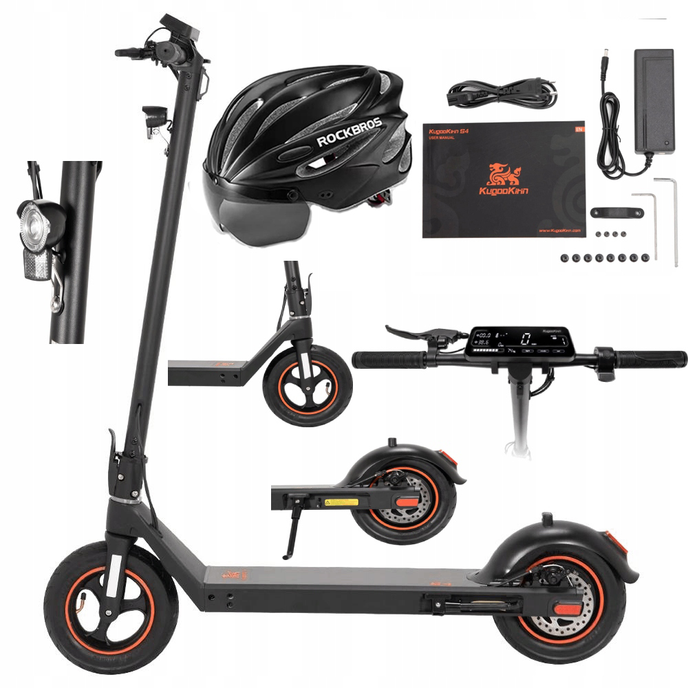 Kugoo Kirin S4 350W 35km/h Hulajnoga Elektryczna - 12558969988 - oficjalne archiwum Allegro