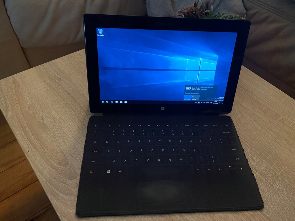 Microsoft Surface RT Windows 10 klawiatura tablet - 12956315478 - oficjalne archiwum Allegro