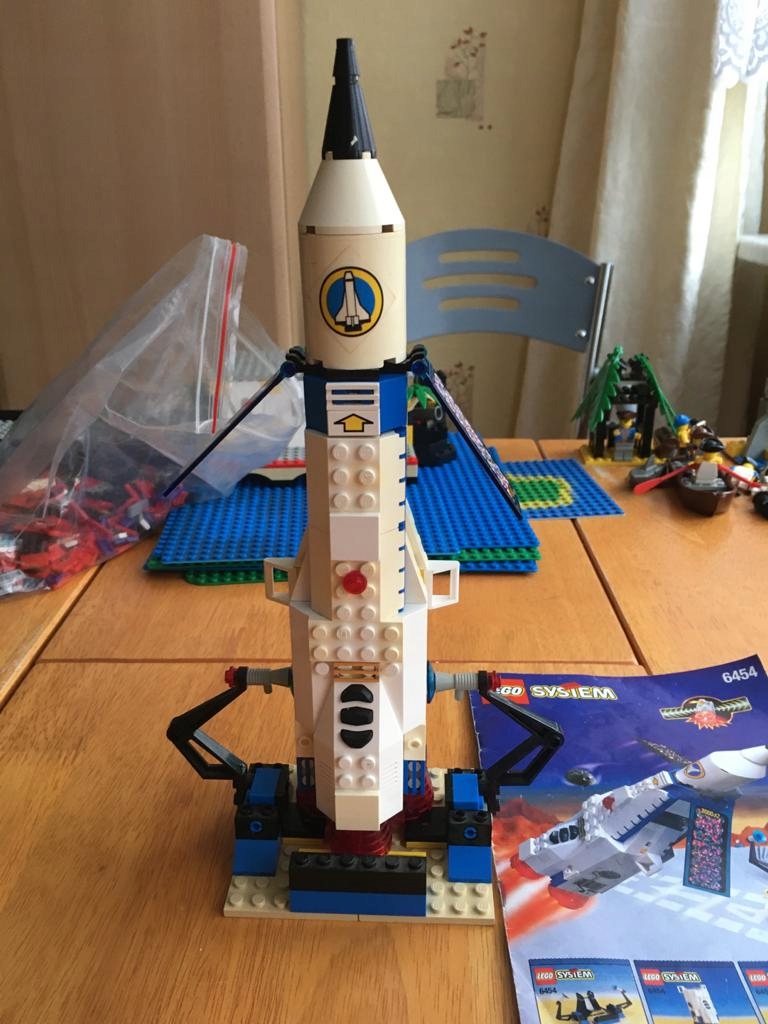 Lego Countdown Corner 6454 Rakieta NASA - 10252583108 - oficjalne ...