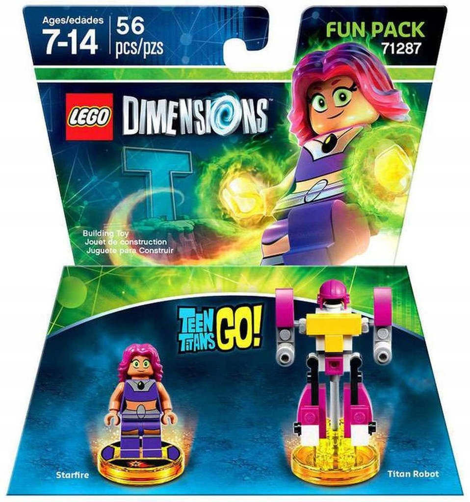 LEGO Dimensions TEEN TITANS GO Starfire 71287 - 12383032597 - oficjalne ...