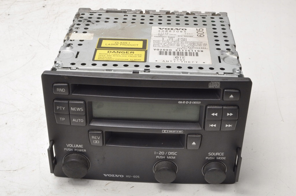 VOLVO S40 I V40 RADIO HU-605 30887084 - 14028690531 - oficjalne ...