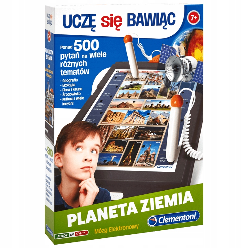 Clementoni GRA EDUKACYJNA Mózg elek planeta ziemia - 11530827387 - oficjalne archiwum Allegro