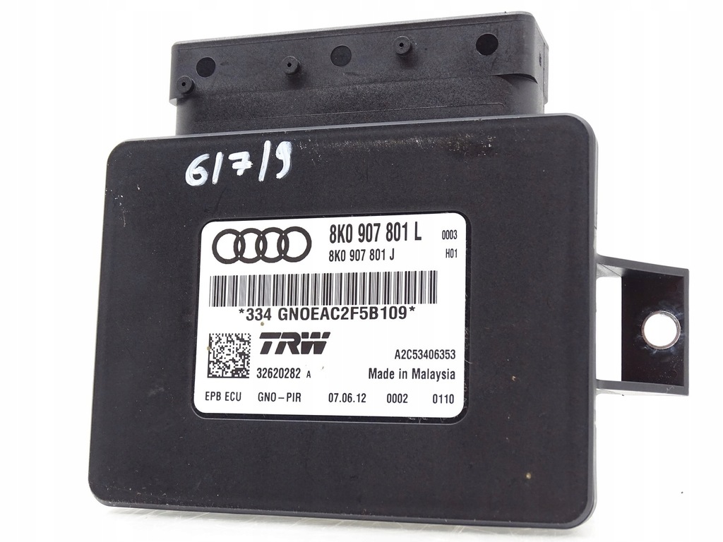 MODUŁ HAMULCA RĘCZNEGO AUDI A4 B8 LIFT 8K0907801L - 13978445144 - oficjalne archiwum Allegro