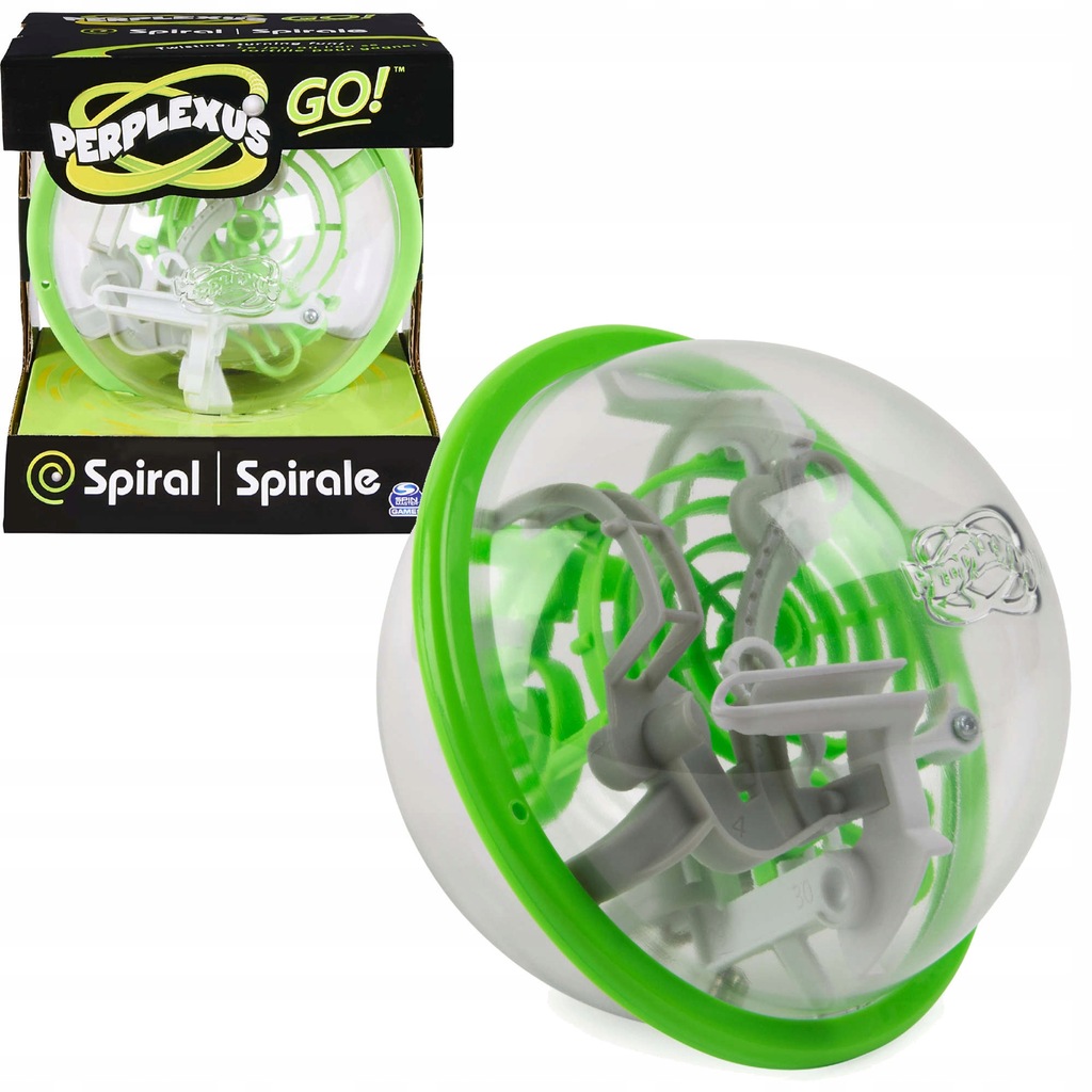 PERPLEXUS GO KULA SPIRALA LABIRYNT 3D GRA LOGICZNA - 10655535016 - oficjalne archiwum Allegro
