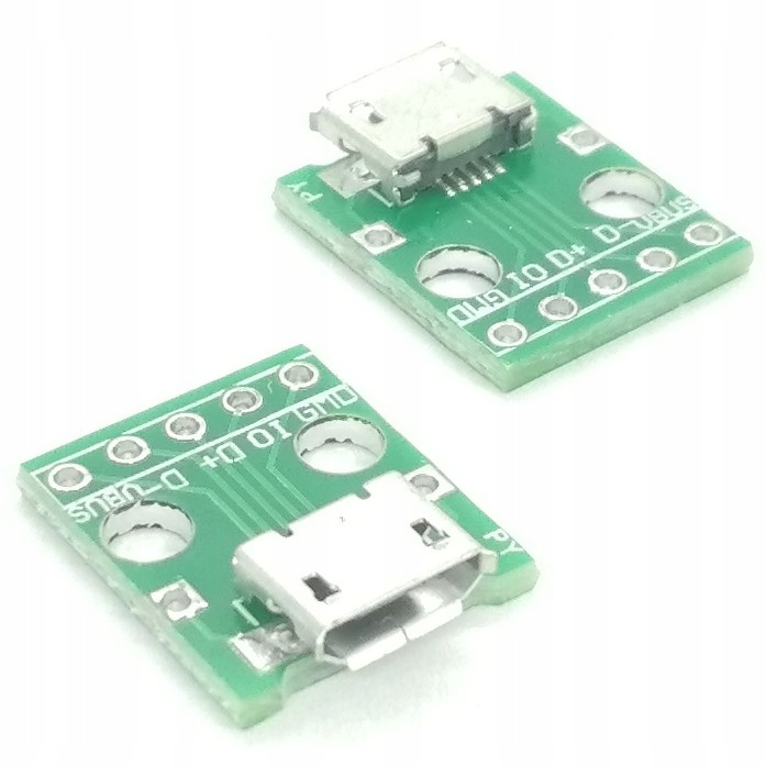 Adapter przejściówka Micro USB DIP gniazdo żeńskie - 10891437530 - oficjalne archiwum Allegro
