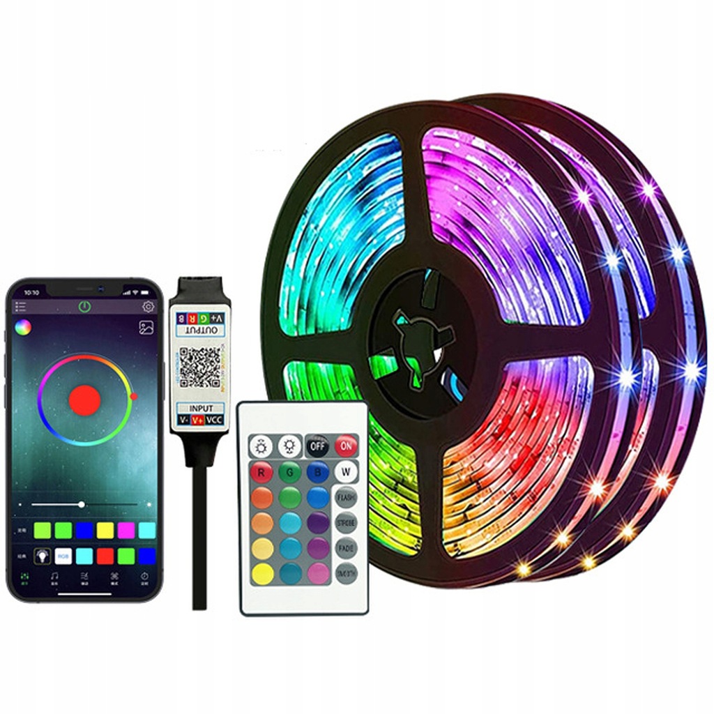 LED strip 15M RGB 5050 LEDY Bluetooth Music PILOT - 13564634544 ...