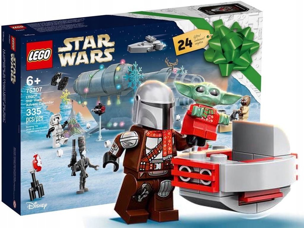 LEGO Kalendarz Adwentowy Star Wars Zestaw 75307 - 11326507390 ...