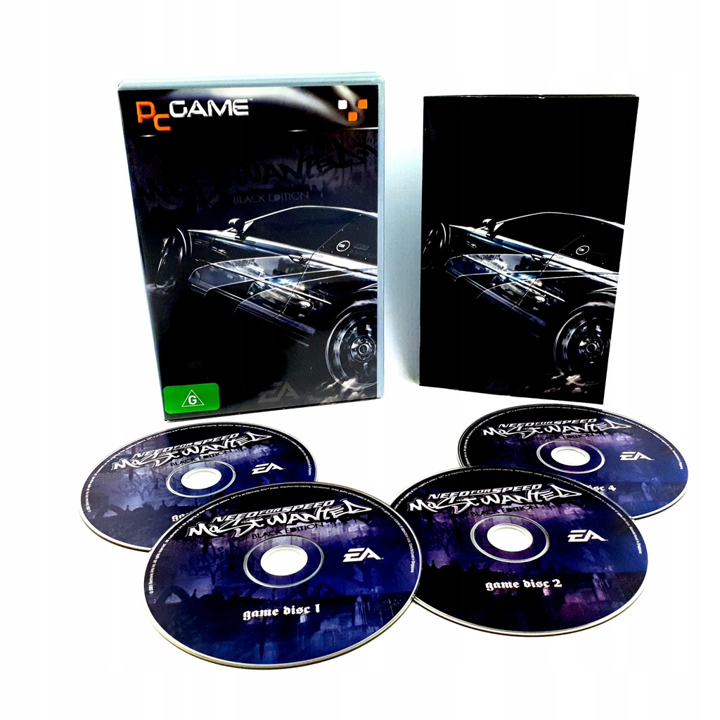NEED FOR SPEED MOST WANTED BLACK EDITION NFS PC - 10165878489 ...