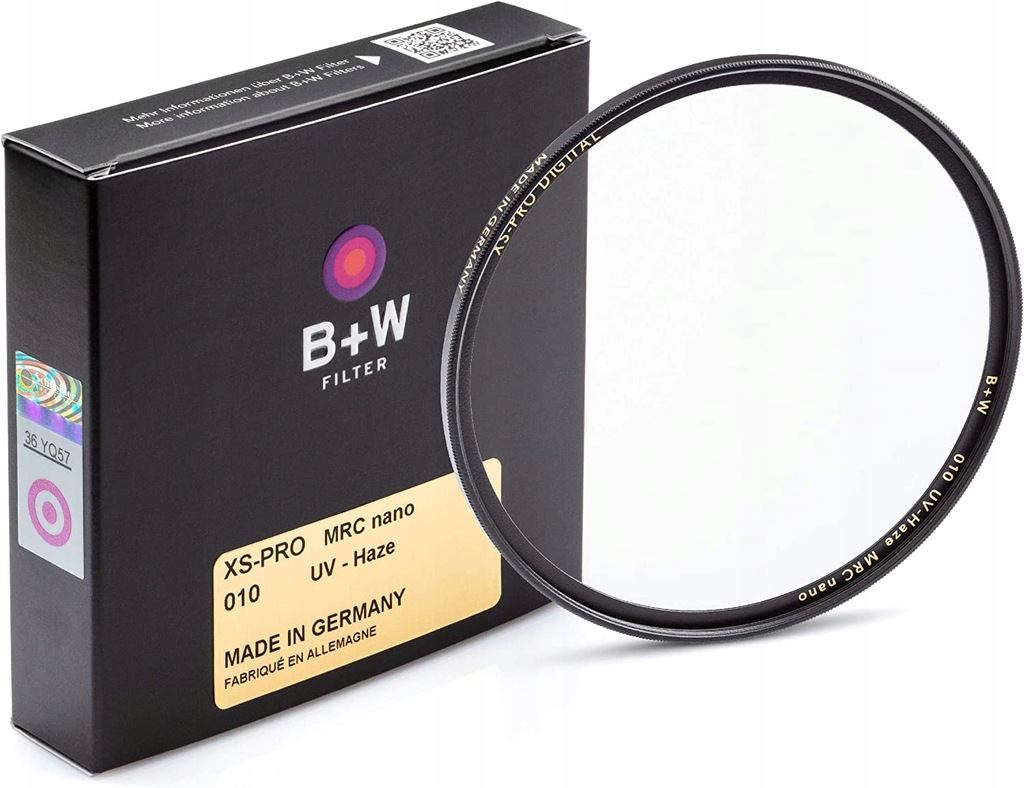 FILTR FOTOGRAFICZNY UV B+W XS-PRO MRC NANO 62MM - 12887984883 - oficjalne archiwum Allegro