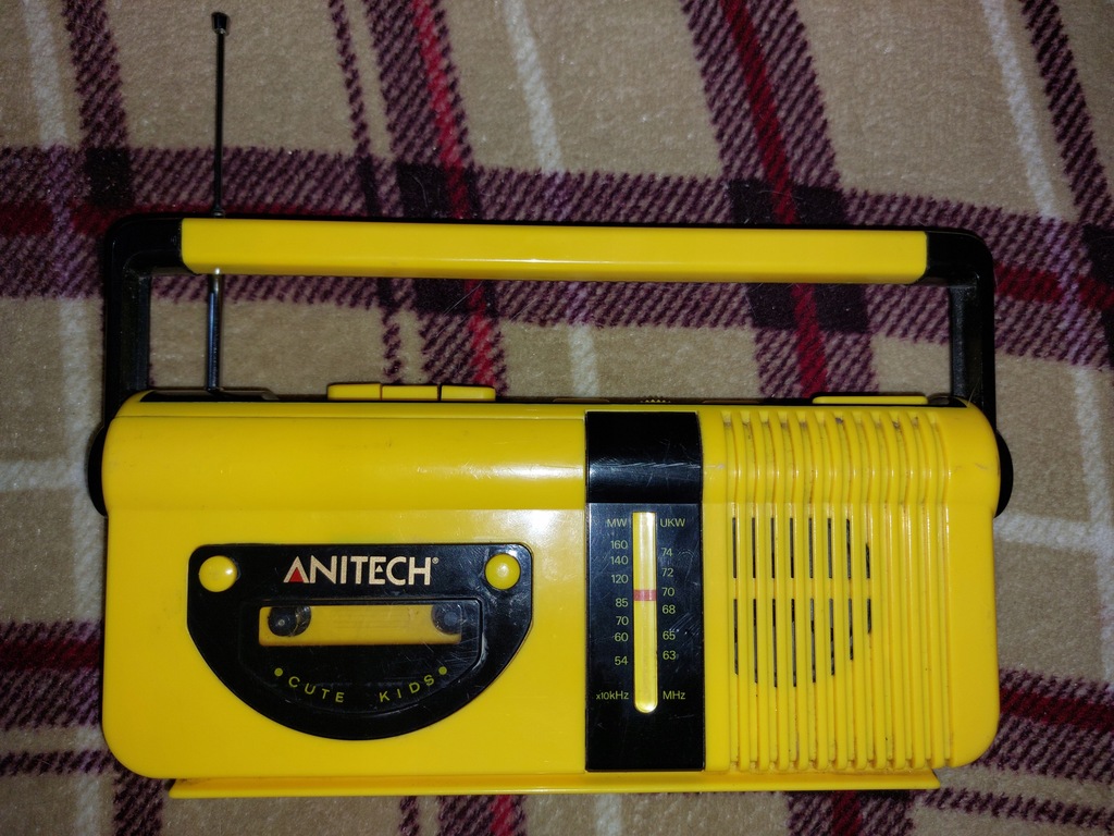 Magnetofon kasetowy i radio ANITECH - 14813453914 - oficjalne archiwum ...