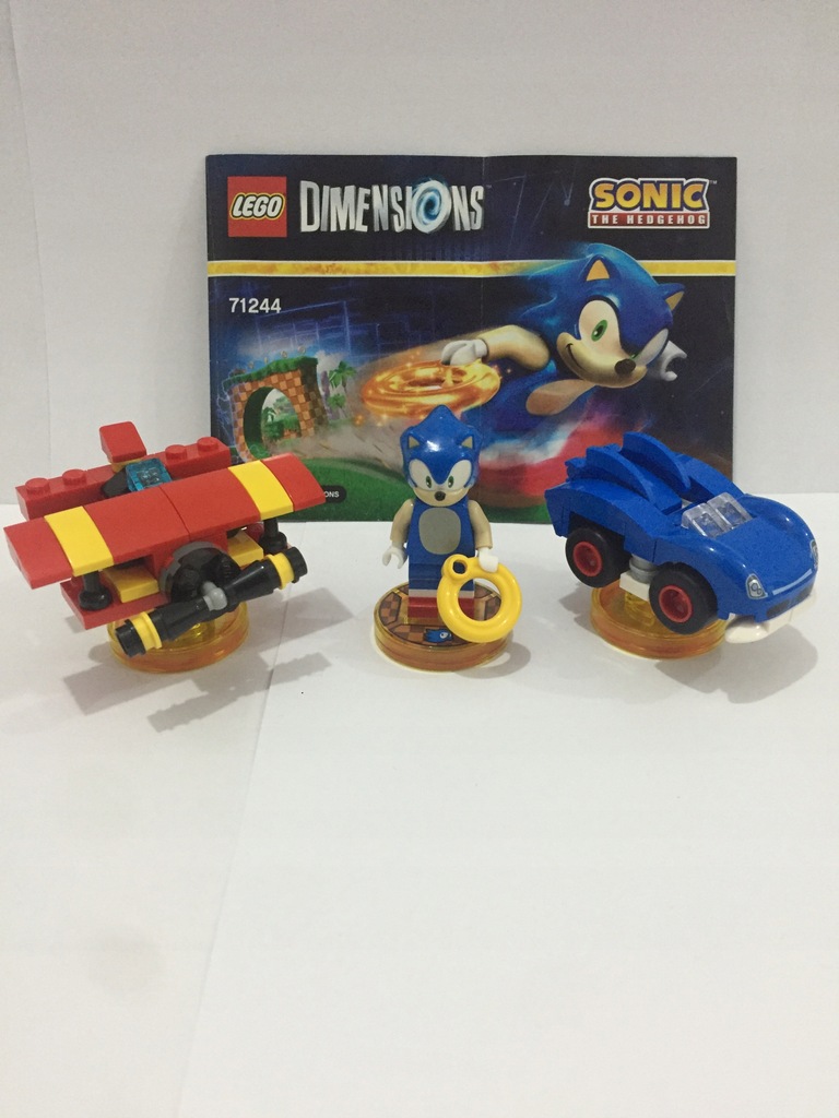 LEGO DIMENSIONS 71244 SONIC LEVEL PACK 100% - 11175254414 - oficjalne ...