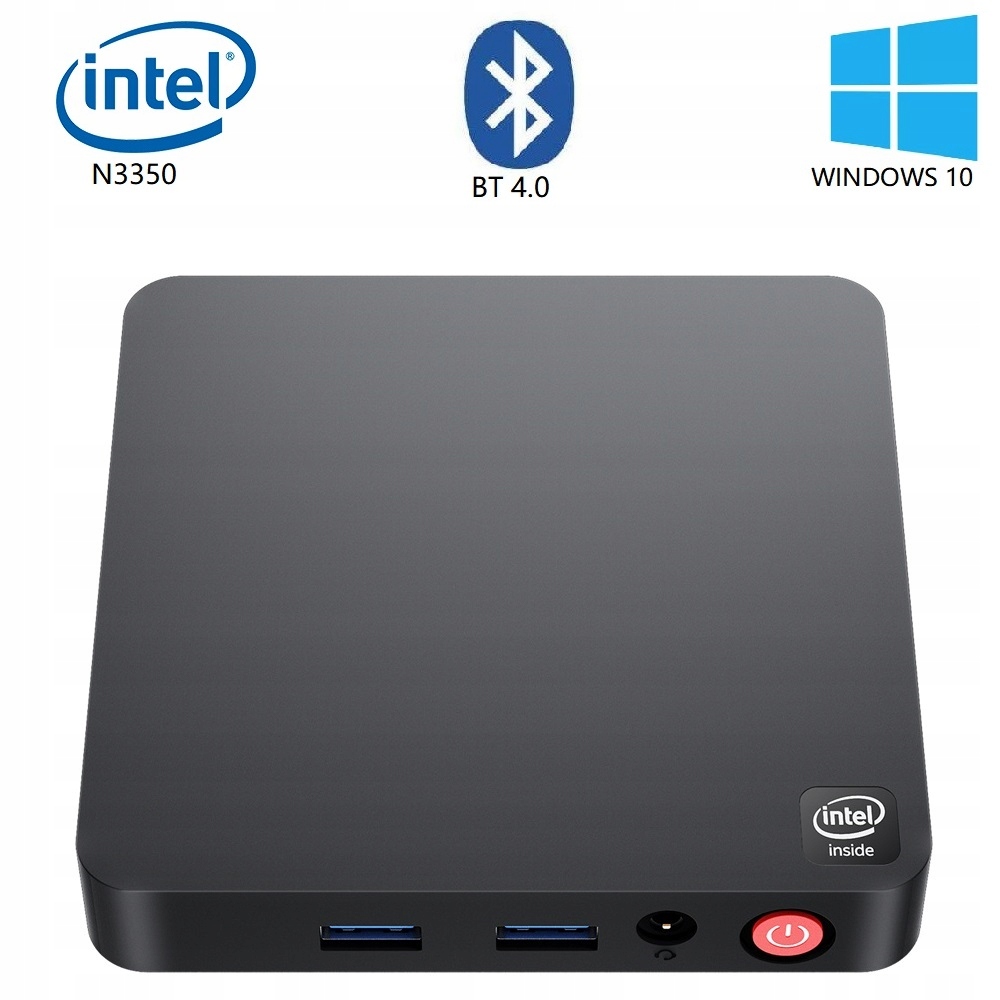 Mini PC Intel Atom N3350 Processor Windows 10 - 13381563319 - oficjalne archiwum Allegro
