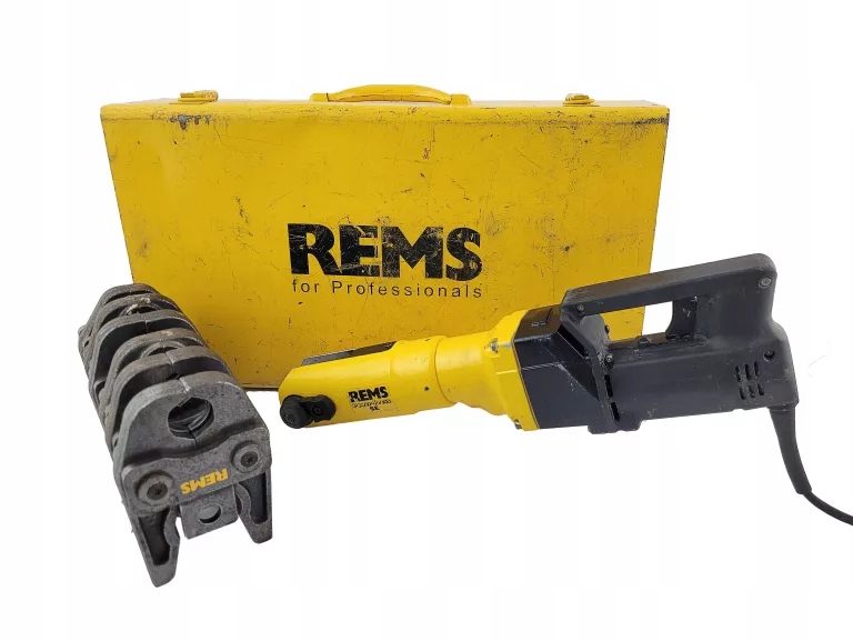 ZACISKARKA DO RUR REMS 572101 + 6 SZCZĘK WALIZKA - 12417186332 ...