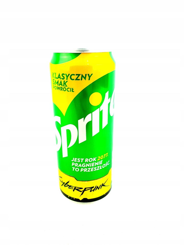 NOWA CYBERPUNK 2077 NAPÓJ SPRITE FEMALE V W PUSZCE - 10047463336 ...