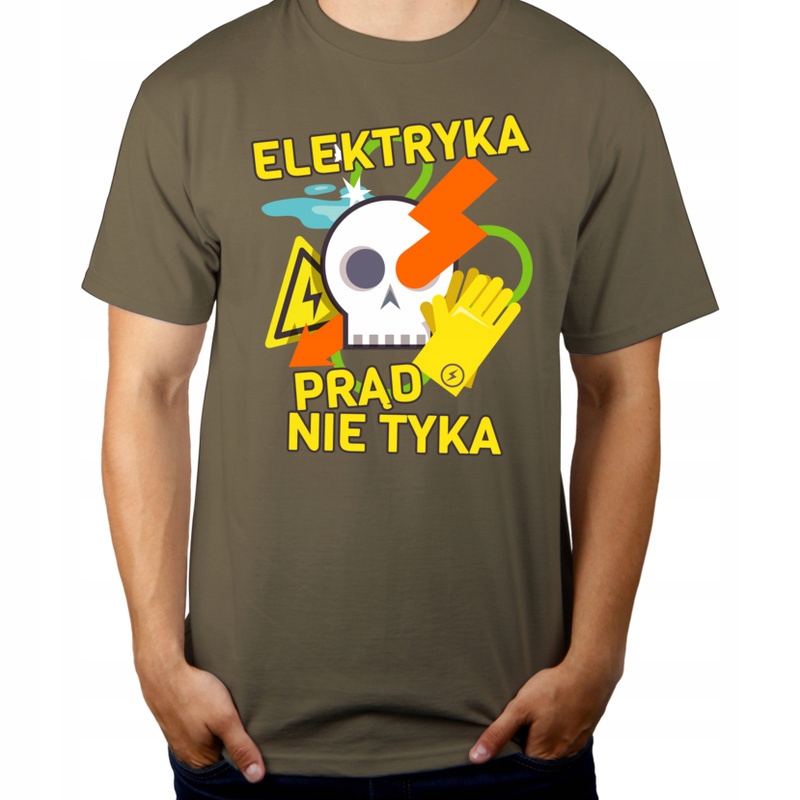 Elektryka prąd nie tyka koszulka - 11266290774 - oficjalne archiwum Allegro