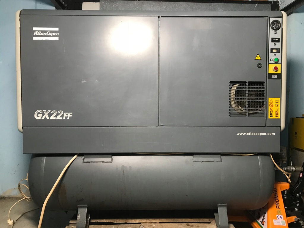 AtlasCopco kompresor GX22 22kW zbiornik GA 3700l/m - 13334696503 ...